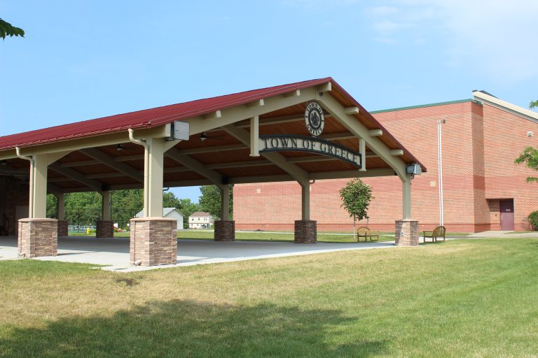 Aerial View of Long Ridge Mall - Town of Greece Historical Images